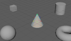 MAYA Isolate Select（選択項目の分離） 選択したオブジェクトだけ表示 - ぽめらーにんぐ